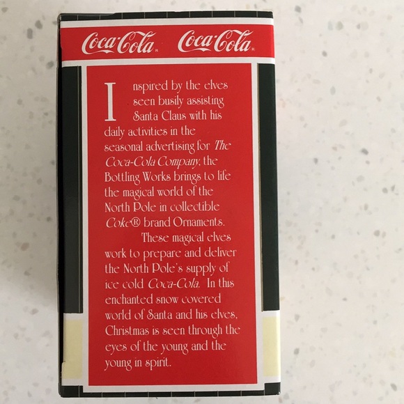 Coca Cola | Holiday | Vintage 996 The Coca Cola Brand Elves Ornament ...